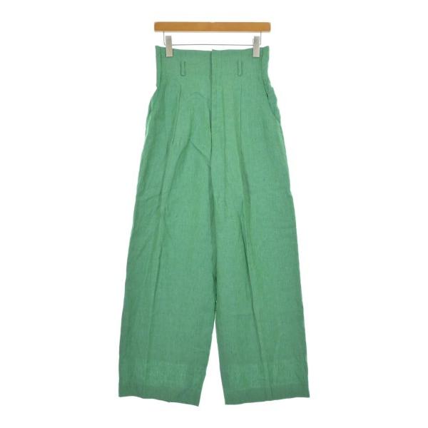 【ブランド】leur logette (ルルロジェッタ)【タイプ】レディース【商品番号】2200629542020r20260112【コンディション】ランク：A   【カラー】緑【サイズ】1(S位)【実寸(cm)】ウエスト:69cm,裾周り...