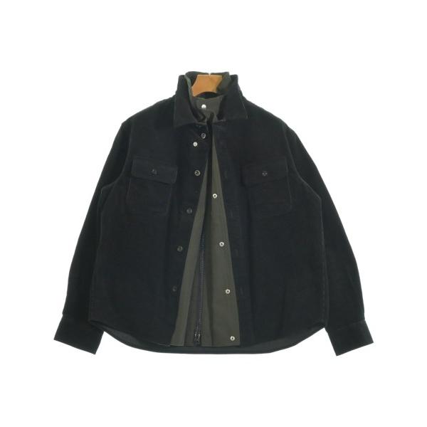 【ブランド】sacai (サカイ)【タイプ】メンズ【商品番号】2200663517022r20260313【コンディション】ランク：A   【カラー】黒【サイズ】1(S位)【実寸(cm)】身幅:59cm,肩幅:47cm,袖丈:61.5cm,...