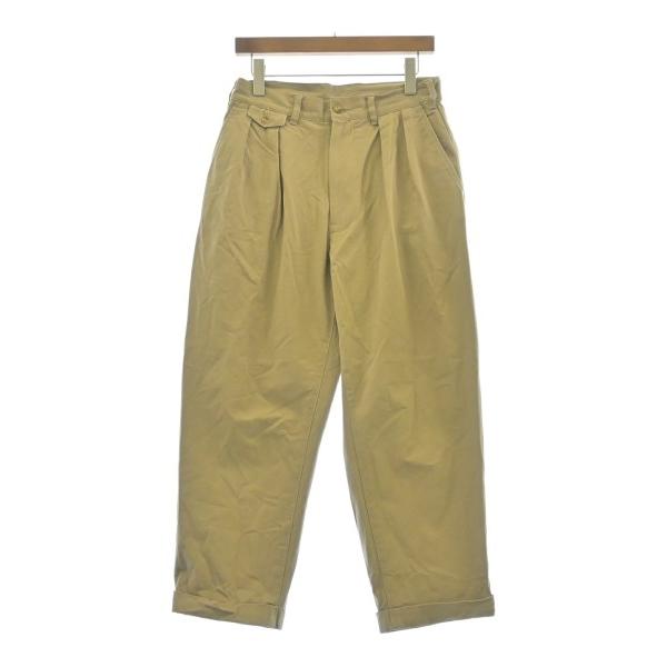 【ブランド】BEAMS PLUS (ビームスプラス)【タイプ】メンズ【商品番号】2200655939030r20260217【コンディション】ランク：B   詳細：所々スレ、裾汚れあり【カラー】ベージュ【サイズ】S【実寸(cm)】ウエスト:...