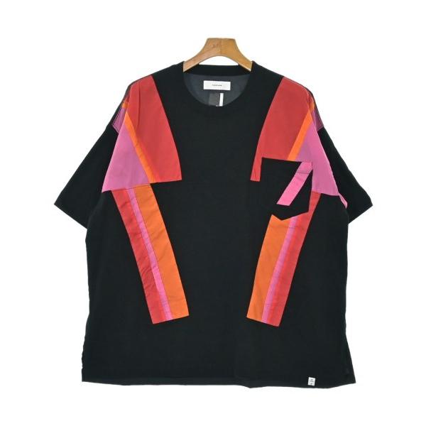 【ブランド】FACETASM (ファセッタズム)【タイプ】メンズ【商品番号】2200631891215r20260116【コンディション】ランク：A   【カラー】黒x赤xピンク等【サイズ】5(L位)【実寸(cm)】身幅:65.5cm,肩幅...