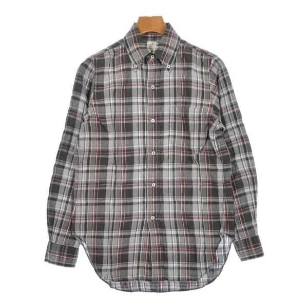 【ブランド】ANATOMICA (アナトミカ)【タイプ】メンズ【商品番号】2200659226075r20260224【コンディション】ランク：B   【カラー】グレーx黒x赤等(チェック)【サイズ】XS【実寸(cm)】身幅:50cm,肩幅...