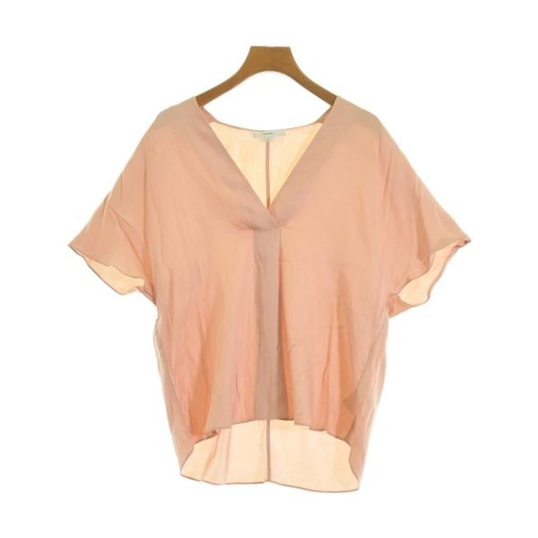 【ブランド】Vince (ヴィンス)【タイプ】レディース【商品番号】2200647684030r20260201【コンディション】ランク：B   詳細：全体スレあり【カラー】ピンク【サイズ】S【実寸(cm)】身幅:46cm,裄丈:43.5c...