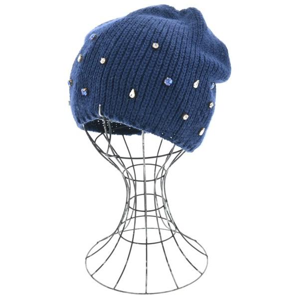 【ブランド】FERRUCCIO VECCHI (フェリシオベッキ)【タイプ】レディース【商品番号】2200653707044r20260227【コンディション】ランク：B   【カラー】紺【サイズ】-【実寸(cm)】頭まわり:50cm,高さ...