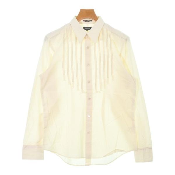 【ブランド】PAUL SMITH COLLECTION (ポールスミスコレクション)【タイプ】メンズ【商品番号】2200529008015r20251227【コンディション】ランク：B   【カラー】黄【サイズ】L【実寸(cm)】身幅:49...