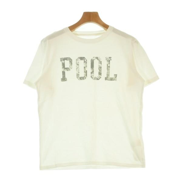 【ブランド】THE POOL (ザ　プール)【タイプ】メンズ【商品番号】2200560410563r20251106【コンディション】ランク：B   【カラー】白【サイズ】S【実寸(cm)】身幅:50cm,肩幅:43.5cm,袖丈:20cm...