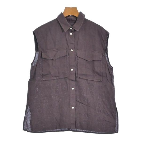 【ブランド】Brahmin (ブラーミン)【タイプ】レディース【商品番号】2200685876114r20260524【コンディション】ランク：B   詳細：所々スレあり【カラー】紫【サイズ】38(M位)【実寸(cm)】身幅:46.5cm,...