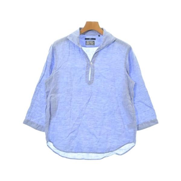 【ブランド】SHIPS (シップス)【タイプ】メンズ【商品番号】2200606953122r20251011【コンディション】ランク：A   【カラー】青【サイズ】M【実寸(cm)】身幅:54cm,肩幅:45cm,袖丈:45cm,着丈:69...