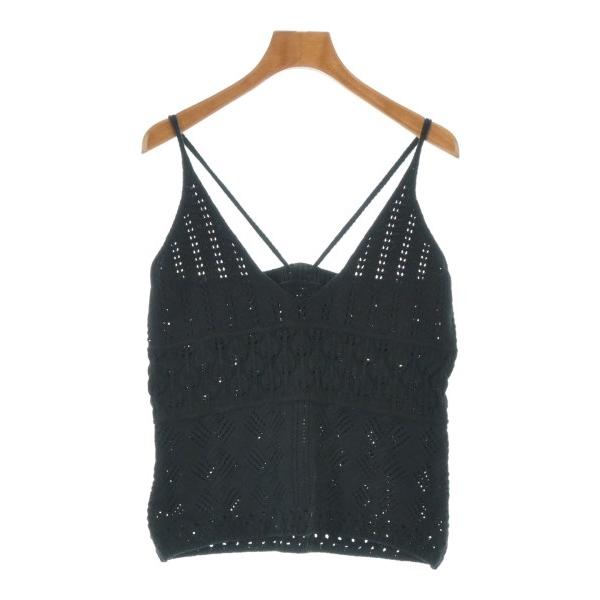 【ブランド】Spick and Span (スピックアンドスパン)【タイプ】レディース【商品番号】2200648113096r20260210【コンディション】ランク：A   【カラー】黒【サイズ】F【実寸(cm)】身幅:37cm,肩からの...