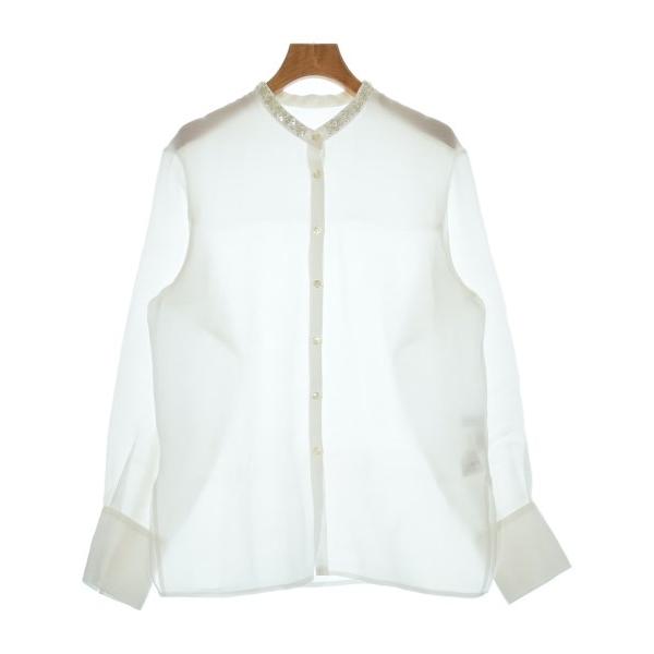 【ブランド】Spick and Span (スピックアンドスパン)【タイプ】レディース【商品番号】2200655223016r20260221【コンディション】ランク：B   詳細：首まわり汚れ【カラー】白【サイズ】F【実寸(cm)】身幅:...