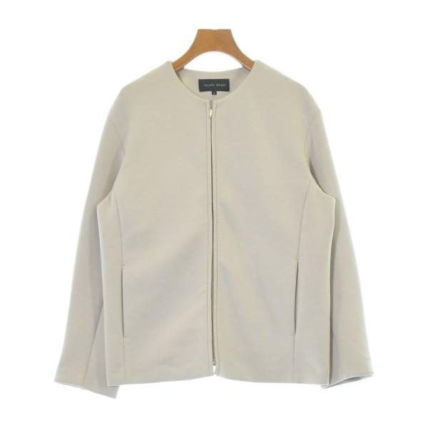 【ブランド】TRANS WORK (トランスワーク)【タイプ】レディース【商品番号】2200661585047r20260308【コンディション】ランク：B   詳細：毛羽立ちあり【カラー】ベージュ【サイズ】40(M位)【実寸(cm)】身幅...