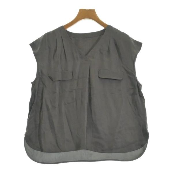 【ブランド】FONCE (フォンセ)【タイプ】レディース【商品番号】2200636983236r20251225【コンディション】ランク：A   【カラー】チャコールグレー【サイズ】F【実寸(cm)】身幅:47.5cm,肩幅:48.5cm,...