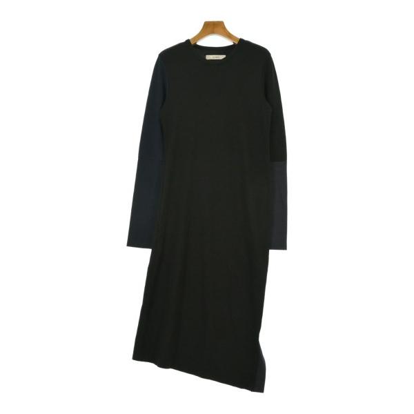 【ブランド】Ujoh (ウジョー)【タイプ】レディース【商品番号】2200645608045r20260115【コンディション】ランク：A   【カラー】黒x紺【サイズ】2(M位)【実寸(cm)】身幅:41cm,肩幅:37cm,袖丈:65c...