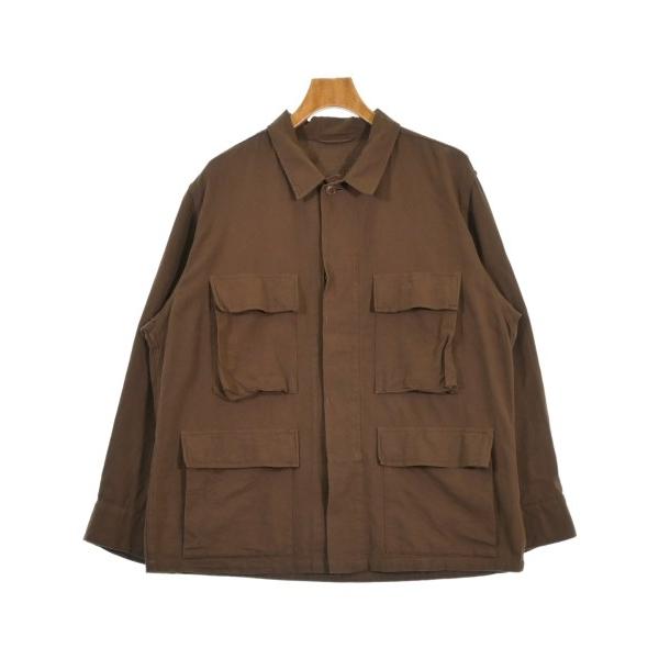 【ブランド】COMOLI (コモリ)【タイプ】メンズ【商品番号】2200676169027r20260421【コンディション】ランク：B   【カラー】茶【サイズ】2(M位)【実寸(cm)】身幅:59cm,肩幅:49cm,袖丈:61cm,着...