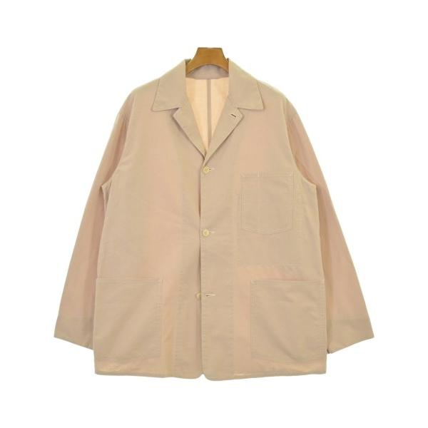 【ブランド】COMOLI (コモリ)【タイプ】メンズ【商品番号】2200687949014r20260523【コンディション】ランク：B   【カラー】ピンクベージュ【サイズ】2(M位)【実寸(cm)】身幅:58cm,肩幅:52cm,袖丈:...