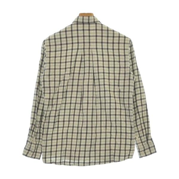 【ブランド】ITTY-BITTY (イッティビッティ)【タイプ】メンズ【商品番号】2200557503186r20250922【コンディション】ランク：B   詳細：首まわりに汚れがあります。【カラー】白xこげ茶x緑系等(チェック)【サイズ...