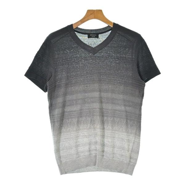 【ブランド】EPOCA UOMO (エポカウォモ)【タイプ】メンズ【商品番号】2200631285045r20260108【コンディション】ランク：B   詳細：所々汚れあり【カラー】グレー系(グラデーション)【サイズ】48(L位)【実寸(...