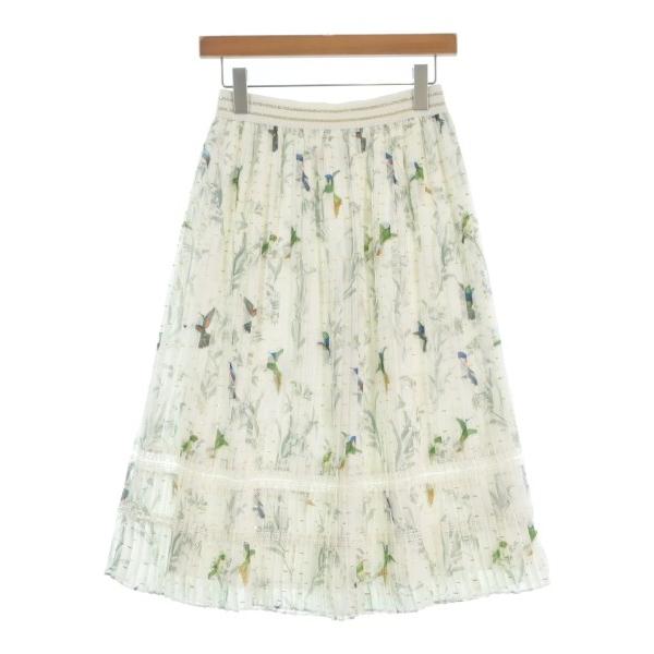 【ブランド】TED BAKER (テッドベーカー)【タイプ】レディース【商品番号】2200683333039r20260512【コンディション】ランク：A   【カラー】白x緑x青等(総柄)【サイズ】0(XS位)【実寸(cm)】ウエスト:6...