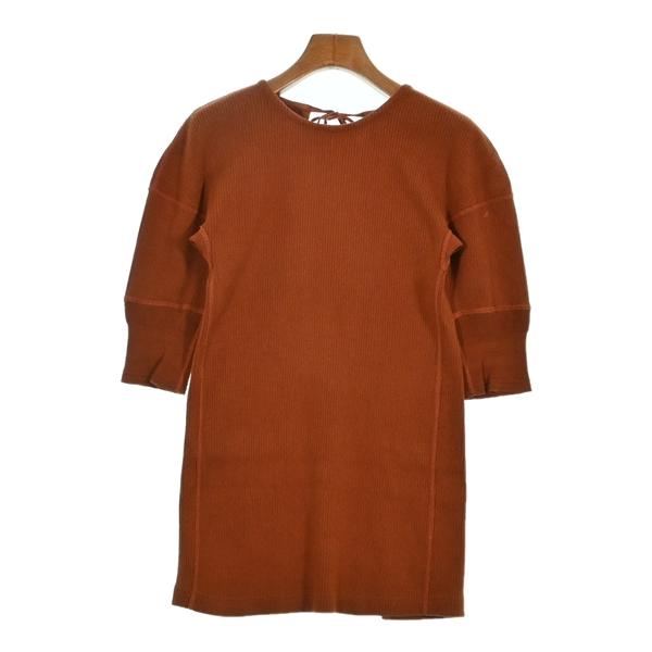 【ブランド】FUMIKA UCHIDA (フミカウチダ)【タイプ】レディース【商品番号】2200564104086r20251023【コンディション】ランク：B   詳細：全体スレあり【カラー】オレンジ系【サイズ】M【実寸(cm)】身幅:3...