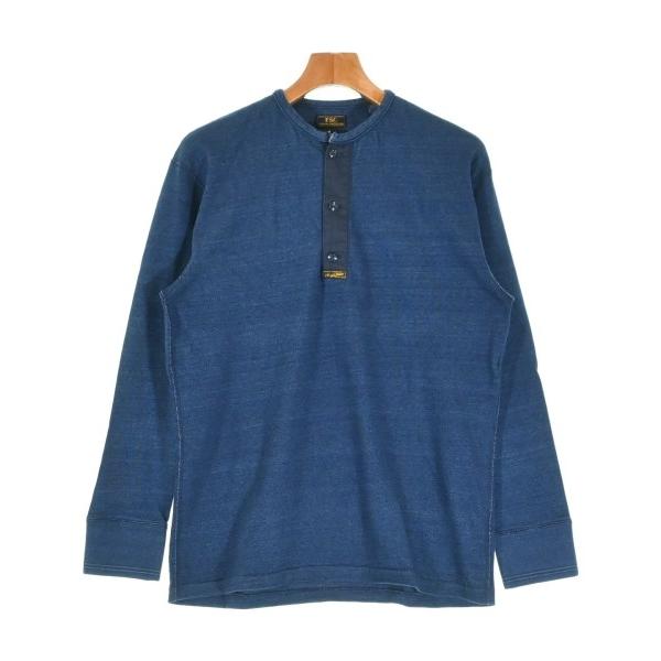 【ブランド】FREEMANS SPORTING CLUB (フリーマンズスポーティングクラブ)【タイプ】メンズ【商品番号】2200683726046r20260525【コンディション】ランク：B   詳細：スレあり【カラー】青【サイズ】2(...