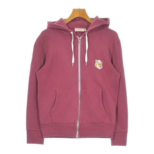 【ブランド】MAISON KITSUNE (メゾンキツネ)【タイプ】メンズ【商品番号】2200657373030r20260221【コンディション】ランク：B   【カラー】赤【サイズ】S【実寸(cm)】身幅:47cm,裄丈:84cm,着丈...