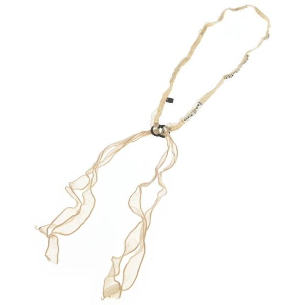 【ブランド】MARIE LAURE CHAMOREL (マリーロールシャモール)【タイプ】レディース【商品番号】2200575537040r20250622【コンディション】ランク：A   【カラー】ベージュxシルバー等【サイズ】-【実寸(...