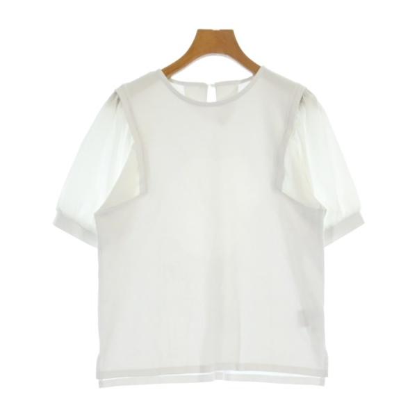 【ブランド】Dessin (デッサン)【タイプ】レディース【商品番号】2200574698124r20250707【コンディション】ランク：B   【カラー】白【サイズ】2(M位)【実寸(cm)】身幅:44cm,肩幅:35cm,袖丈:27c...