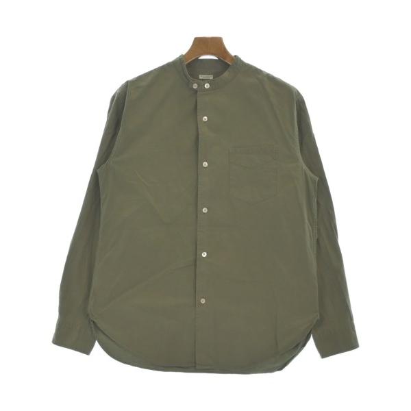 【ブランド】PHIGVEL (フィグベル)【タイプ】メンズ【商品番号】2200659277107r20260226【コンディション】ランク：C   詳細：色あせあり【カラー】カーキ【サイズ】2(M位)【実寸(cm)】身幅:53.5cm,肩幅...