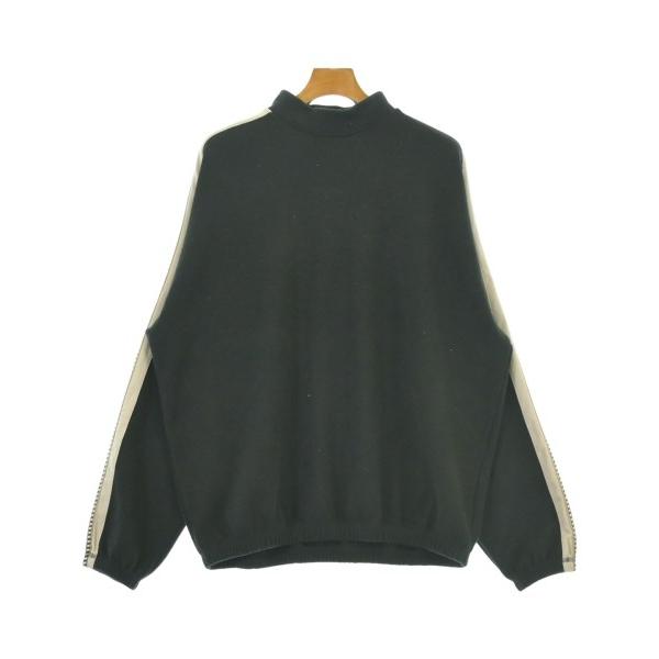 【ブランド】Sasquatchfabrix. (サスクワァッチファブリックス)【タイプ】メンズ【商品番号】2200682151382r20260511【コンディション】ランク：B   詳細：全体毛羽立ちあり【カラー】黒【サイズ】L【実寸(c...