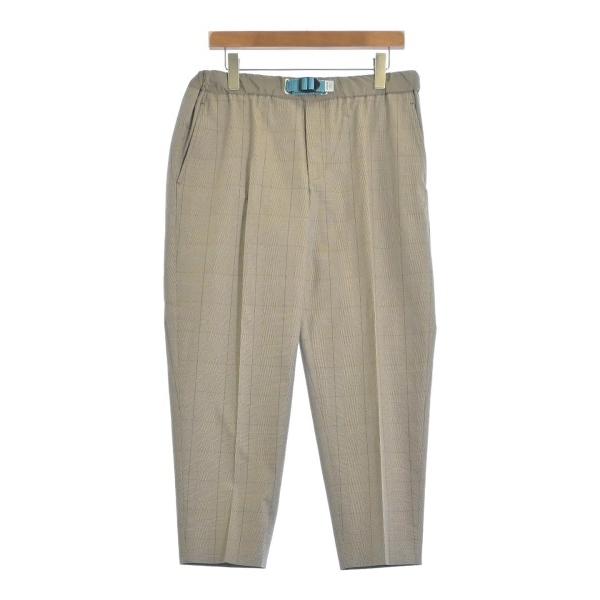 【ブランド】kolor/BEACON (カラービーコン)【タイプ】メンズ【商品番号】2200677533216r20260506【コンディション】ランク：A   【カラー】茶系(チェック)【サイズ】2(M位)【実寸(cm)】ウエスト:80c...