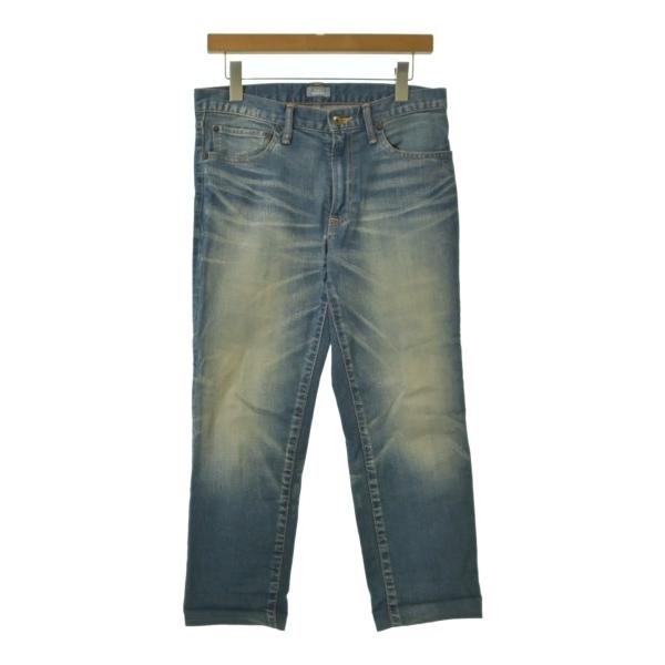 【ブランド】kolor/BEACON (カラービーコン)【タイプ】メンズ【商品番号】2200649197040r20260211【コンディション】ランク：B   【カラー】青(デニム)【サイズ】1(S位)【実寸(cm)】ウエスト:80.5c...