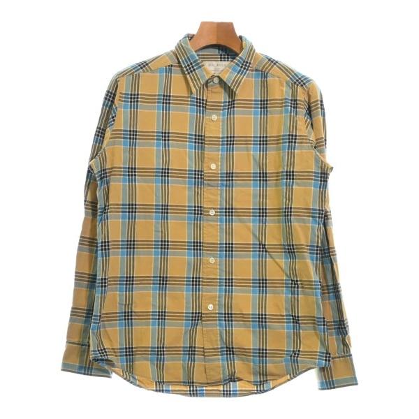 【ブランド】VAINL ARCHIVE (ヴァイナルアーカイブ)【タイプ】メンズ【商品番号】2200562103050r20251030【コンディション】ランク：B   【カラー】ベージュx水色(チェック)【サイズ】L【実寸(cm)】身幅:...