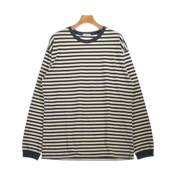 【ブランド】VAINL ARCHIVE (ヴァイナルアーカイブ)【タイプ】メンズ【商品番号】2200658914058r20260222【コンディション】ランク：B   【カラー】ベージュx黒(ボーダー)【サイズ】L【実寸(cm)】身幅:5...