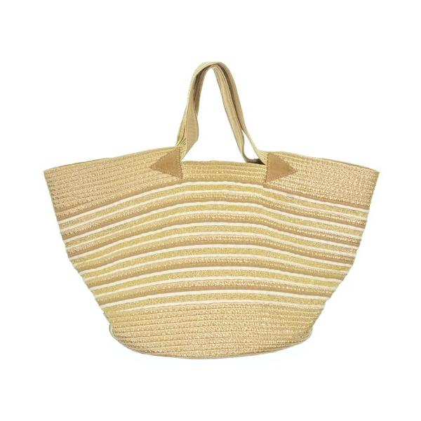 【ブランド】Caterina Bertini (カテリナベルティーニ)【タイプ】レディース【商品番号】2200601386017r20250913【コンディション】ランク：A   【カラー】ベージュxゴールドx白(ボーダー)【サイズ】-【実...