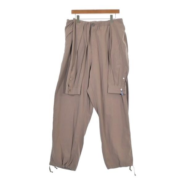 【ブランド】Maison MIHARA YASUHIRO (メゾンミハラヤスヒロ)【タイプ】メンズ【商品番号】2200672861352r20260502【コンディション】ランク：B   【カラー】茶【サイズ】44(S位)【実寸(cm)】ウ...