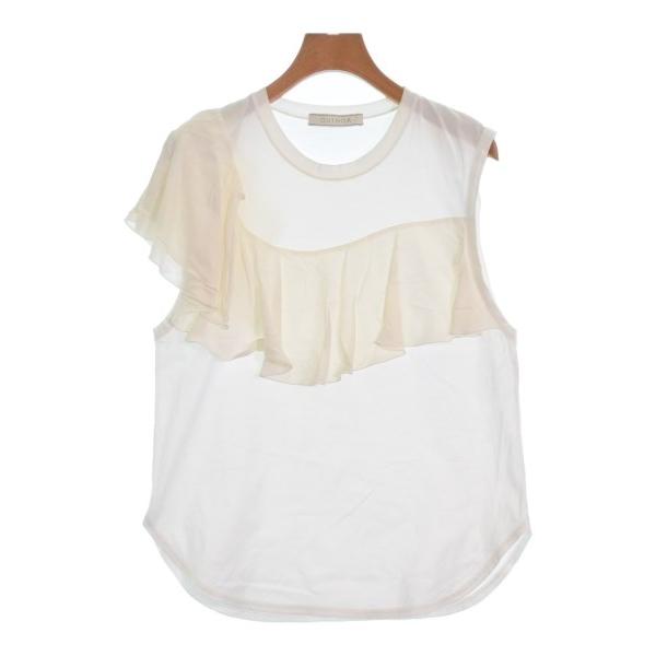 【タイプ】レディース【商品番号】2200533660063r20250220【コンディション】ランク：B   詳細：品質表示はありません。【カラー】白【サイズ】-(L位)【実寸(cm)】身幅:44.5cm,着丈:60.5cm,左裄丈:21c...