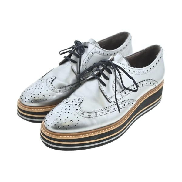 【ブランド】Pertini (ペルティニ)【タイプ】レディース【商品番号】2200652031034r20260214【コンディション】ランク：B   【カラー】シルバー【サイズ】EU37(23.5cm位)【実寸(cm)】高さ:6cm,ヒー...