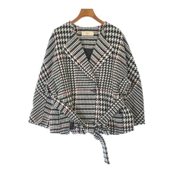 【ブランド】Prefer SHIPS (プリファーシップス)【タイプ】レディース【商品番号】2200646770116r20260129【コンディション】ランク：B   詳細：全体スレあり【カラー】アイボリーx黒x赤等(千鳥格子)【サイズ】...