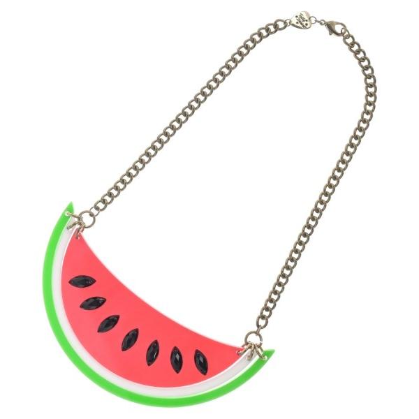 【ブランド】Tatty Devine (タッティーディバイン)【タイプ】レディース【商品番号】2200607515077r20251003【コンディション】ランク：B   【カラー】赤x緑x白【サイズ】-【実寸(cm)】モチーフ縦:6.5c...