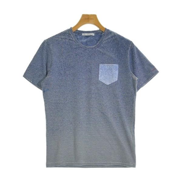 【ブランド】DANIELE ALESSANDRINI (ダニエレアレッサンドリーニ)【タイプ】メンズ【商品番号】2200643982123r20260126【コンディション】ランク：B   【カラー】紺x青等(ボーダー)【サイズ】S【実寸(...