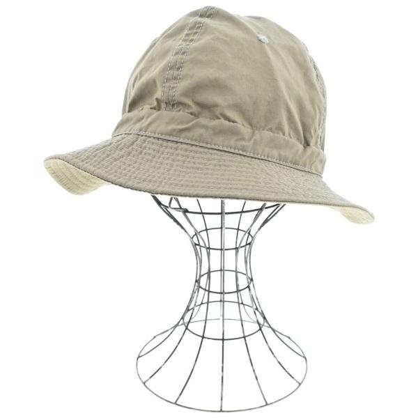 【ブランド】DECHO (デコー)【タイプ】メンズ【商品番号】2200651596091r20260226【コンディション】ランク：A   【カラー】グレーベージュ系【サイズ】-【実寸(cm)】頭まわり:56cm,ツバ:6cm,高さ:13c...