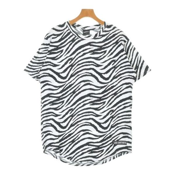 【ブランド】LES(ART)ISTS (レスアーティスト)【タイプ】メンズ【商品番号】2200643842403r20260219【コンディション】ランク：B   【カラー】白x黒(ゼブラ)【サイズ】L【実寸(cm)】身幅:53cm,肩幅:...