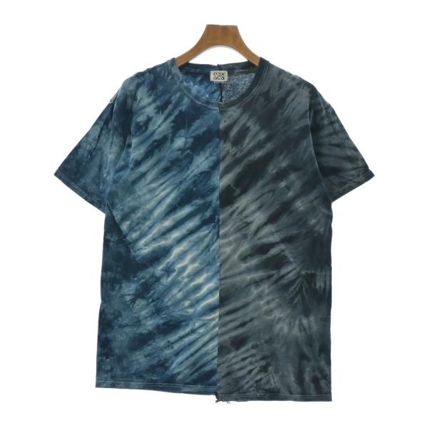 【タイプ】メンズ【商品番号】2200495860051r20241019【コンディション】ランク：B   詳細：スレがあります。【カラー】青系xグレー系(タイダイ)【サイズ】L【実寸(cm)】身幅:50cm,肩幅:50cm,袖丈:21cm,...
