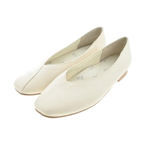 【ブランド】ing (イング)【タイプ】レディース【商品番号】2200655369035r20260317【コンディション】ランク：B   詳細：かかと部分スレあり【カラー】オフホワイト【サイズ】23cm【実寸(cm)】高さ:6.5cm,ヒ...