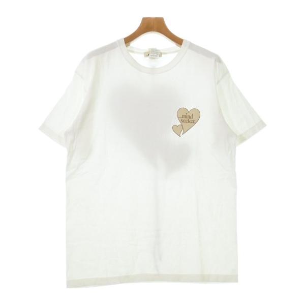 【ブランド】MINDSEEKER (マインドシーカー)【タイプ】メンズ【商品番号】2200612776012r20251015【コンディション】ランク：B   詳細：首まわり汚れあり【カラー】白xベージュ【サイズ】2(M位)【実寸(cm)】...