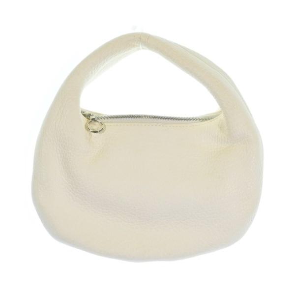 【ブランド】Aeta (アエタ)【タイプ】レディース【商品番号】2200674539549r20260421【コンディション】ランク：B   詳細：汚れあり【カラー】白【サイズ】-【実寸(cm)】横:21cm,高さ:13cm,持ち手:18c...