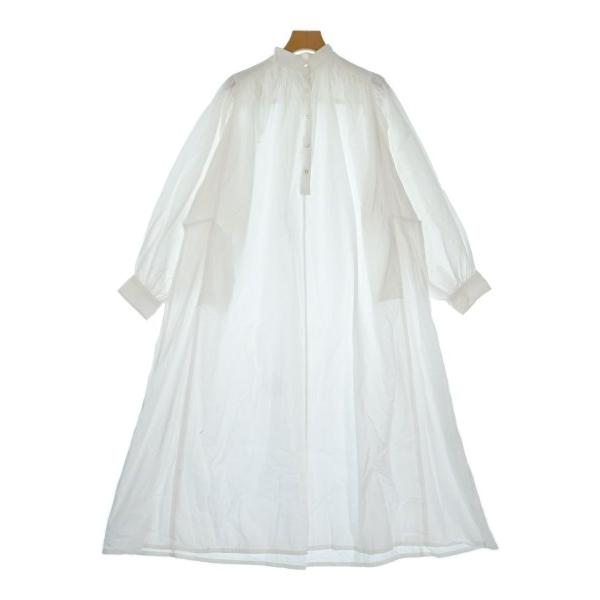 【ブランド】TEN (テン)【タイプ】レディース【商品番号】2200657331016r20260303【コンディション】ランク：B   【カラー】白【サイズ】F【実寸(cm)】身幅:77cm,肩幅:35cm,袖丈:58cm,着丈:125c...