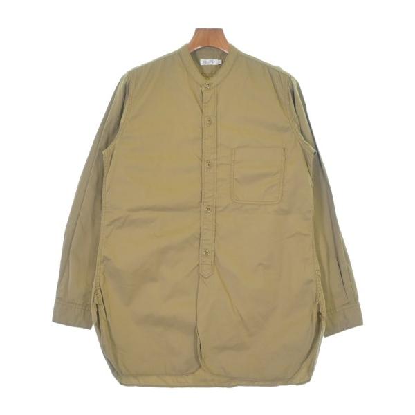 【ブランド】Sans limite (サンリミット)【タイプ】メンズ【商品番号】2200677046068r20260501【コンディション】ランク：B   詳細：襟元スレあり【カラー】ベージュ【サイズ】1(L位)【実寸(cm)】身幅:53...
