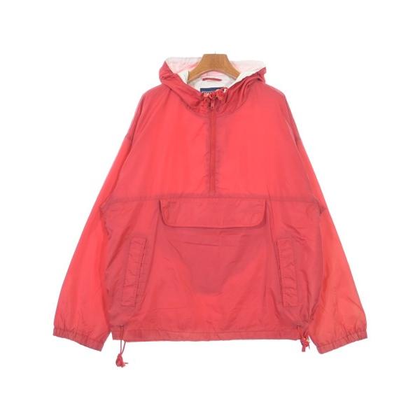 【ブランド】LAND'S END (ランズエンド)【タイプ】メンズ【商品番号】2200616935491r20251103【コンディション】ランク：B   詳細：左袖変色あり【カラー】赤【サイズ】L【実寸(cm)】身幅:61.5cm,肩幅:...