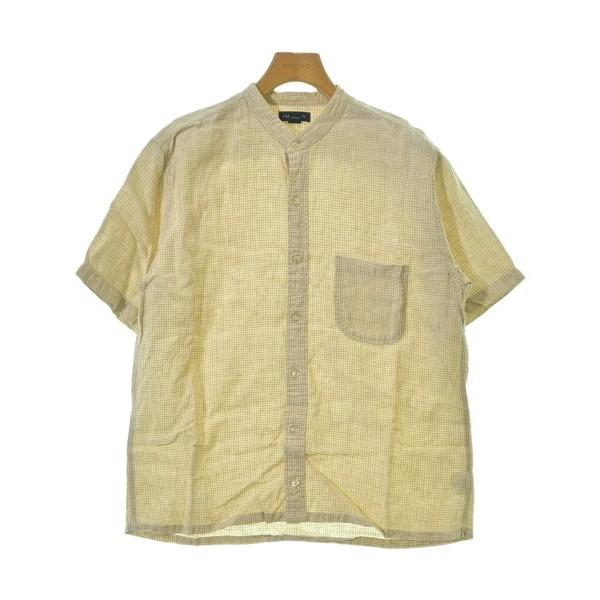 【ブランド】LAND'S END (ランズエンド)【タイプ】メンズ【商品番号】2200653917139r20260206【コンディション】ランク：B   【カラー】ベージュx白(チェック)【サイズ】L【実寸(cm)】身幅:56cm,肩幅:...