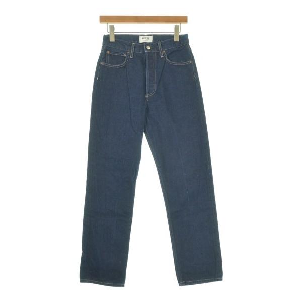 【ブランド】AGOLDE (エーゴールドイー)【タイプ】レディース【商品番号】2200649530038r20260223【コンディション】ランク：B   詳細：全体スレあり【カラー】紺(デニム)【サイズ】26(M位)【実寸(cm)】ウエス...